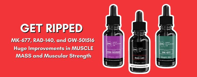 Get Ripped Stack: MK-677, RAD-140, and GW-501516