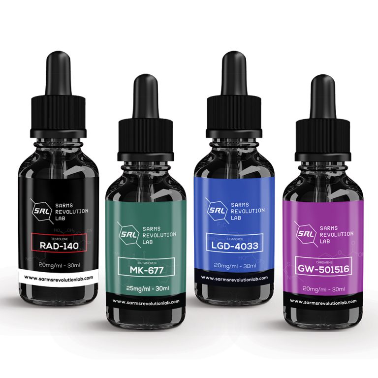 Alpha Stack (RAD-140 MK-677 LGD 4033 GW-501516)